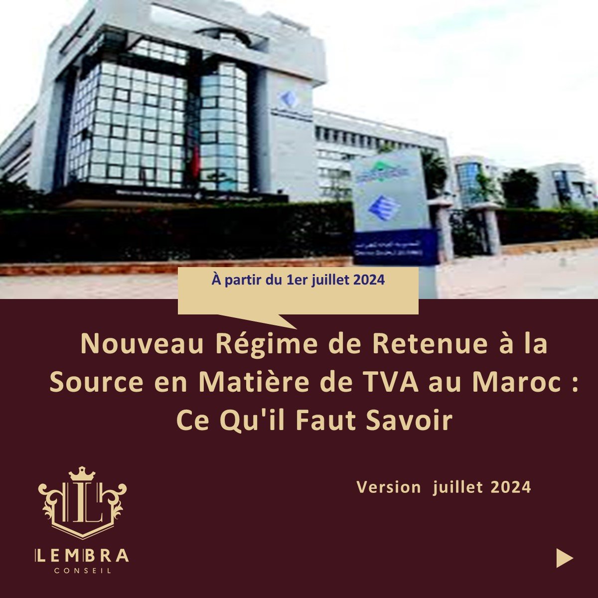Nouveau Régime de Retenue à la Source en Matière de TVA au Maroc : Ce ...
